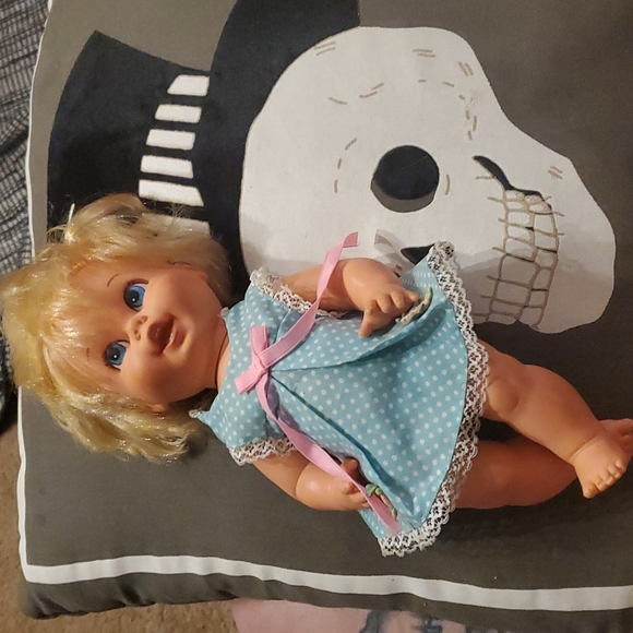 Toys | Vintage 1967 Mattel Baby Small Talk Doll 1 Original Outfit ...